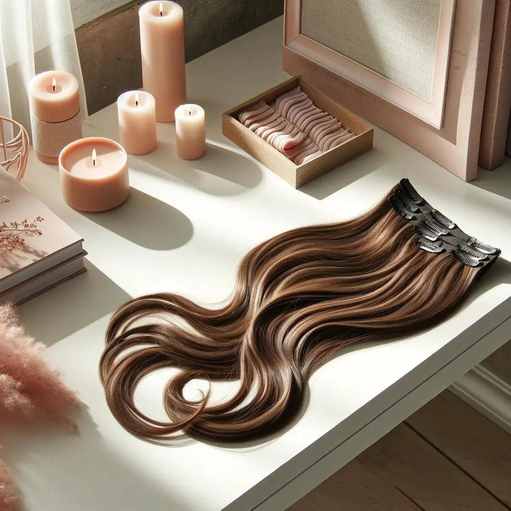 Les extensions de cheveux à clip : Les avantages – Perruque Femme